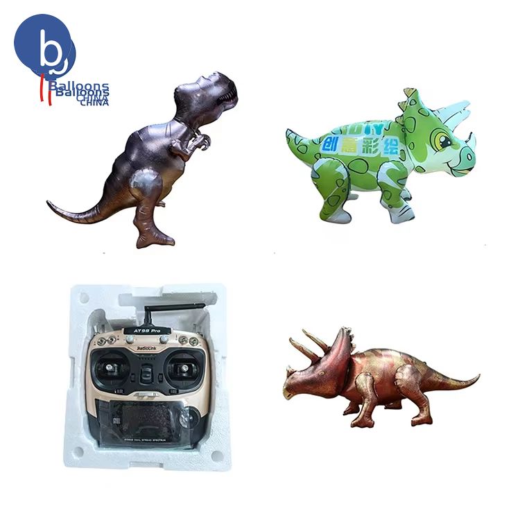 Remote Control Inflatable Flying Balloon Dinosaur Party Decoration with ...
